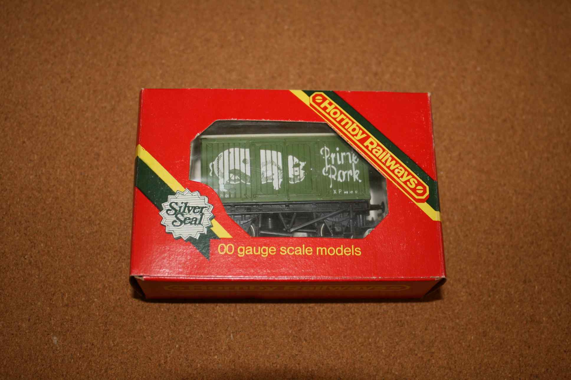 Hornby R216 Prime Pork Closed Van Pre-Owned - Wellingborough Trains ...