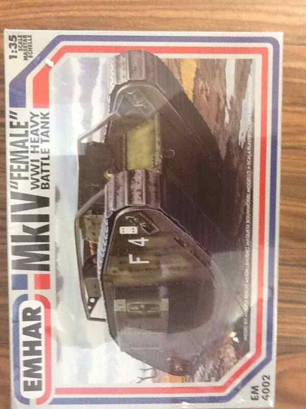 MkIV WWI Female Heavy Tank (Emhar) 1/35 - Wellingborough Trains & Models