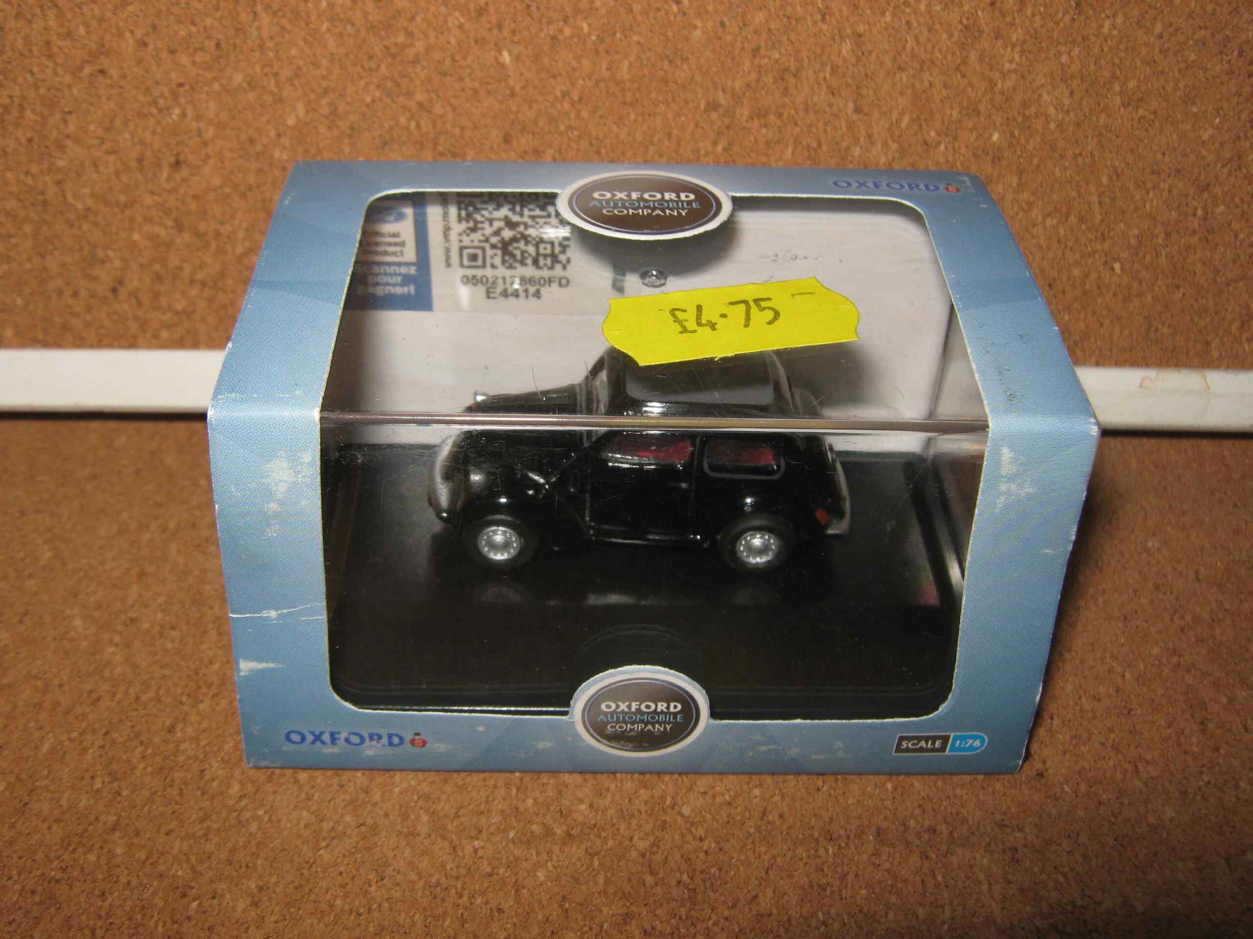Oxford Diecast 76FP003 Ford Popular 103E Black (Automobile) 1:76 Scale ...
