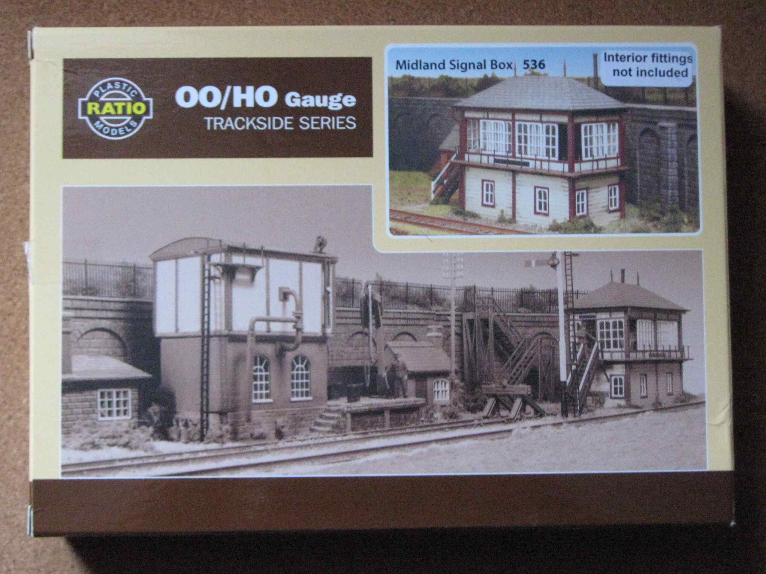 Ratio 536 Midland Signal Box OO Scale - Wellingborough Trains & Models