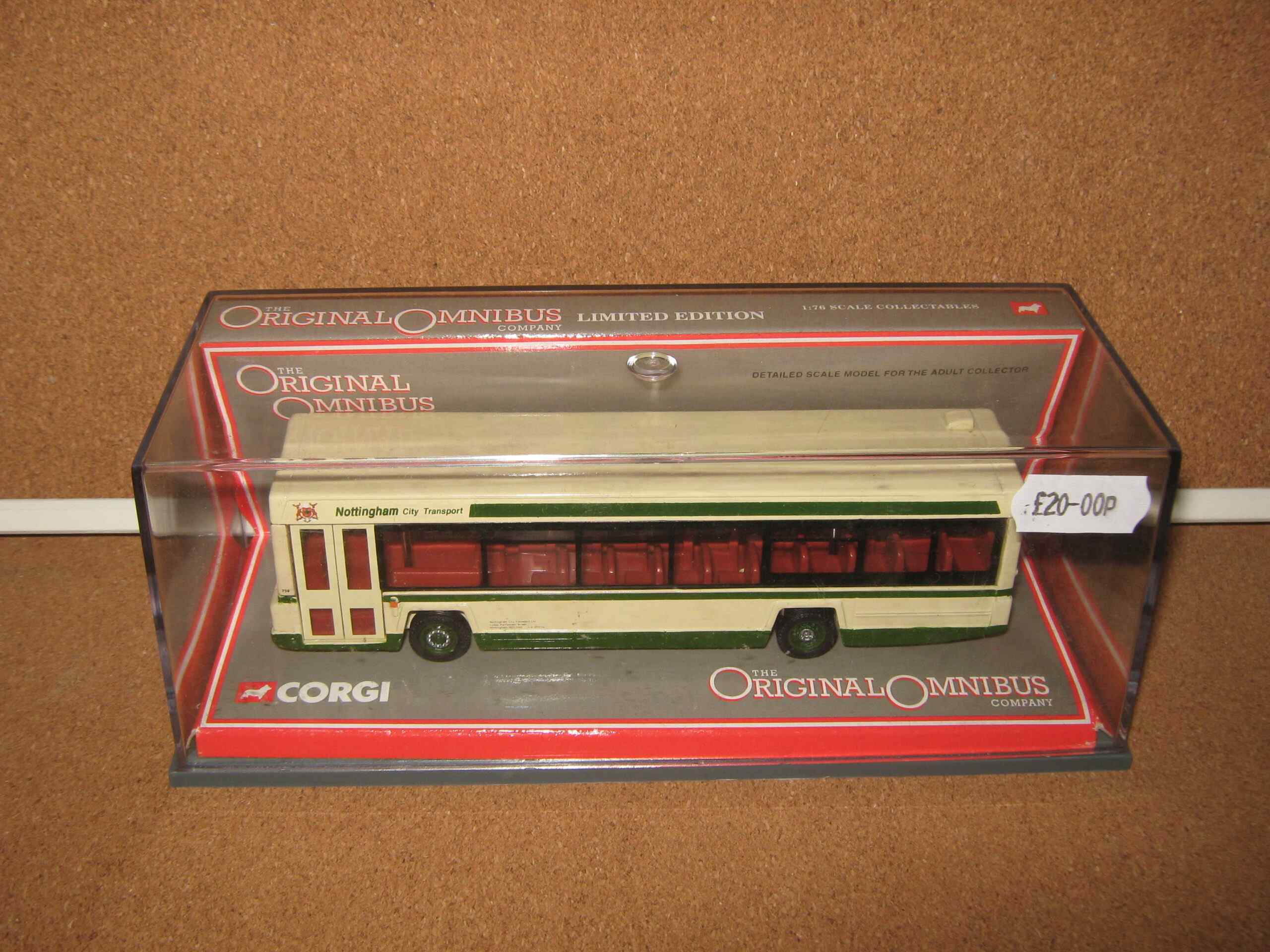 Corgi The Original Omnibus Company 43104 Leyland Lynx MKII - Nottingham ...