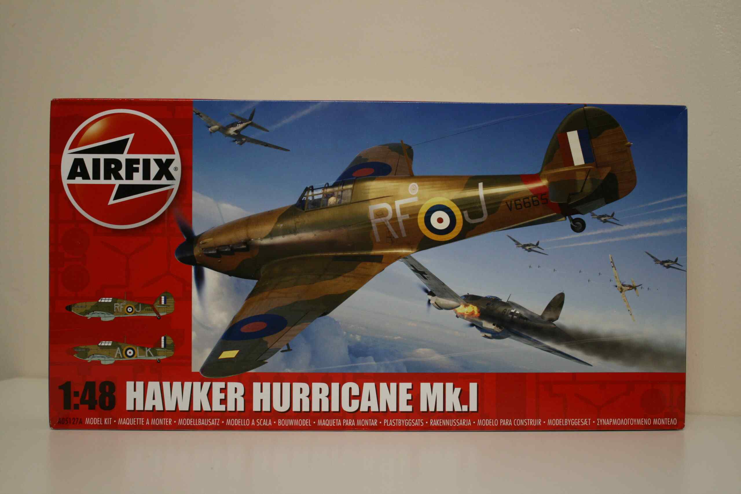 Airfix A05127A Hawker Hurricane Mk.1 1/48 Scale - Wellingborough Trains ...