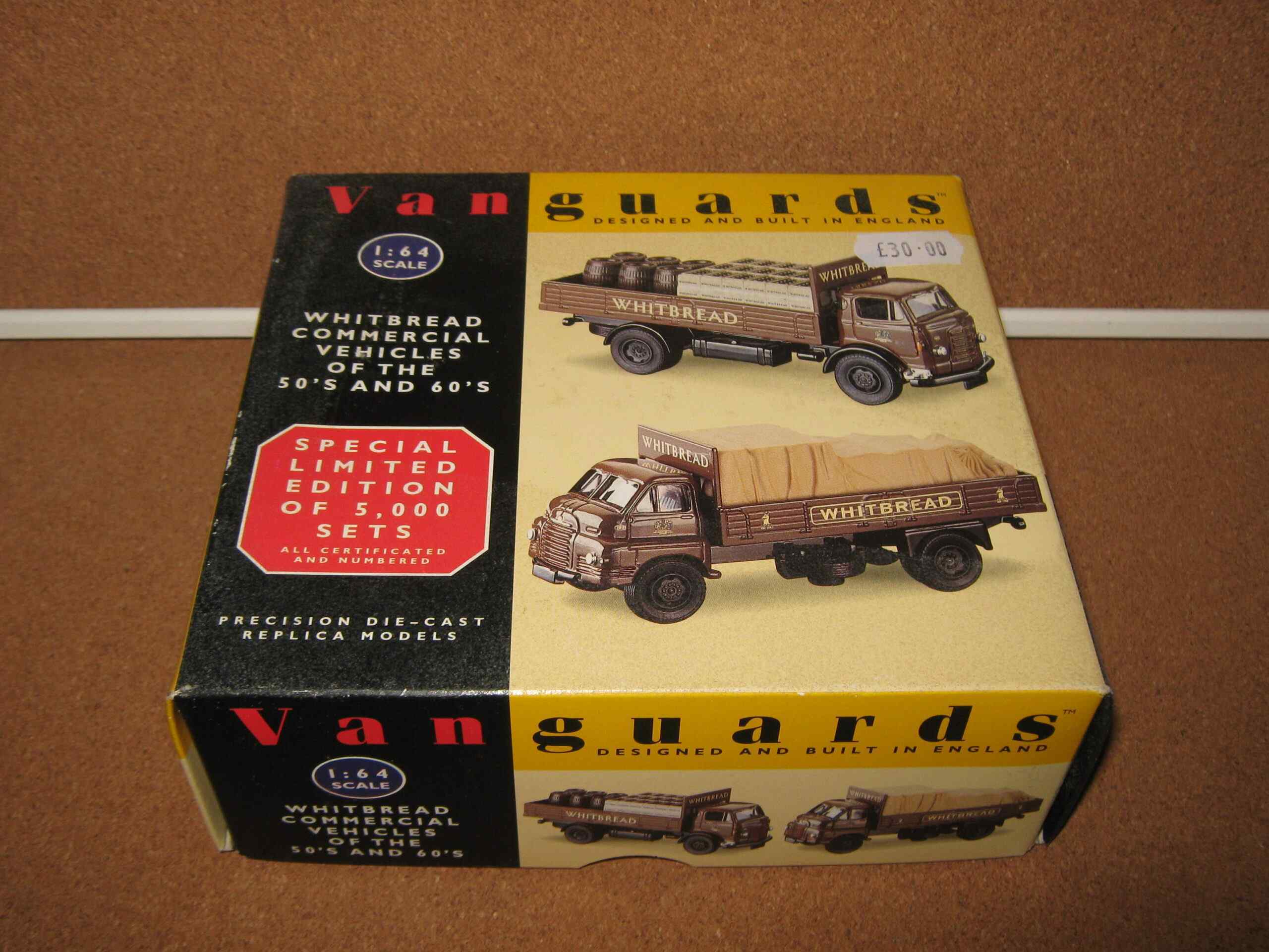 Vanguards WV2002 Whitbread Commercial Vehicles of the 50s and 60s 1:64 ...