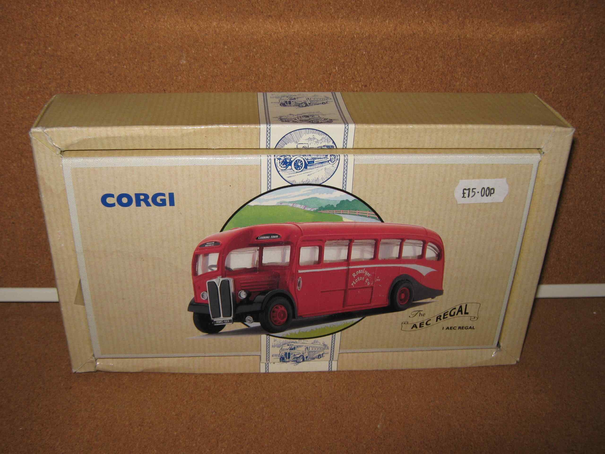 Corgi 97191 The AEC Regal - AEC Regal (Commercials) 1:50 Scale ...