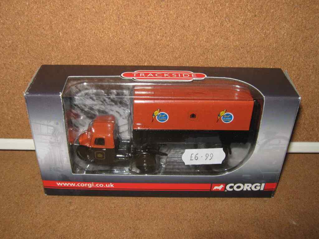 Corgi Trackside DG148020 Scammell Scarab Box Trailer - Sharps Toffee 1: ...