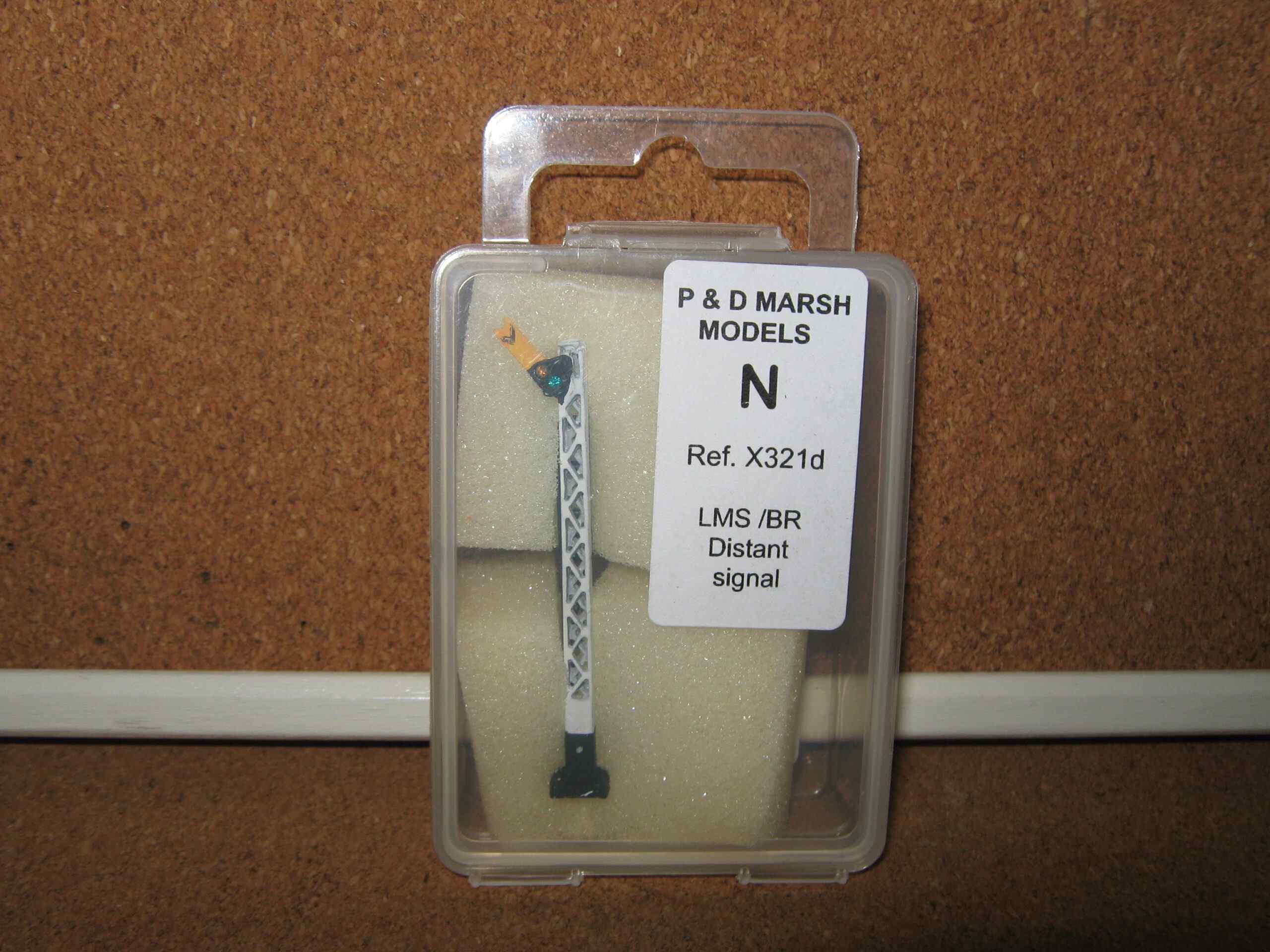 P & D Marsh X321d LMS / BR Distant Signal N Gauge Figures ...