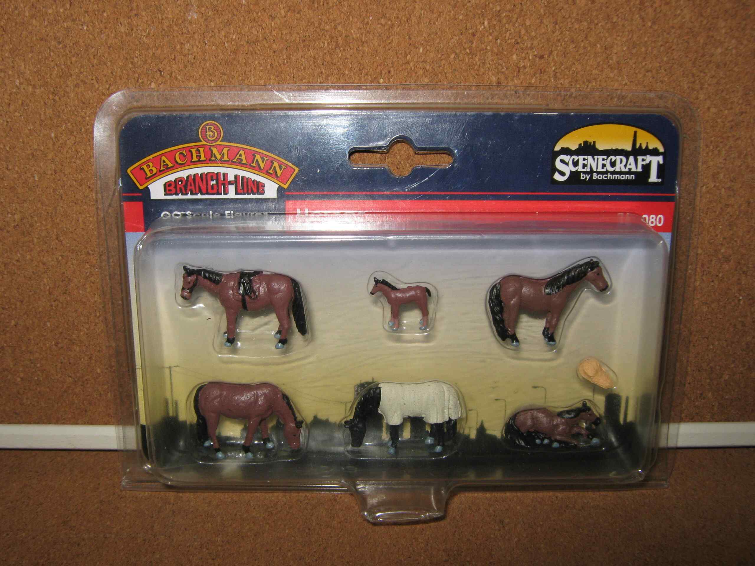 Bachmann Scenecraft 36-080 Horses x 6 OO Scale Figures - Wellingborough ...
