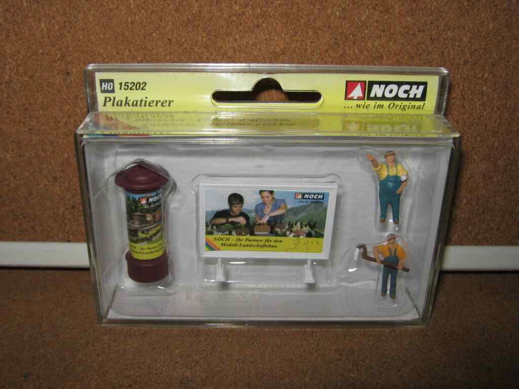 Noch 15202 Billsticker HO Scale - Wellingborough Trains & Models