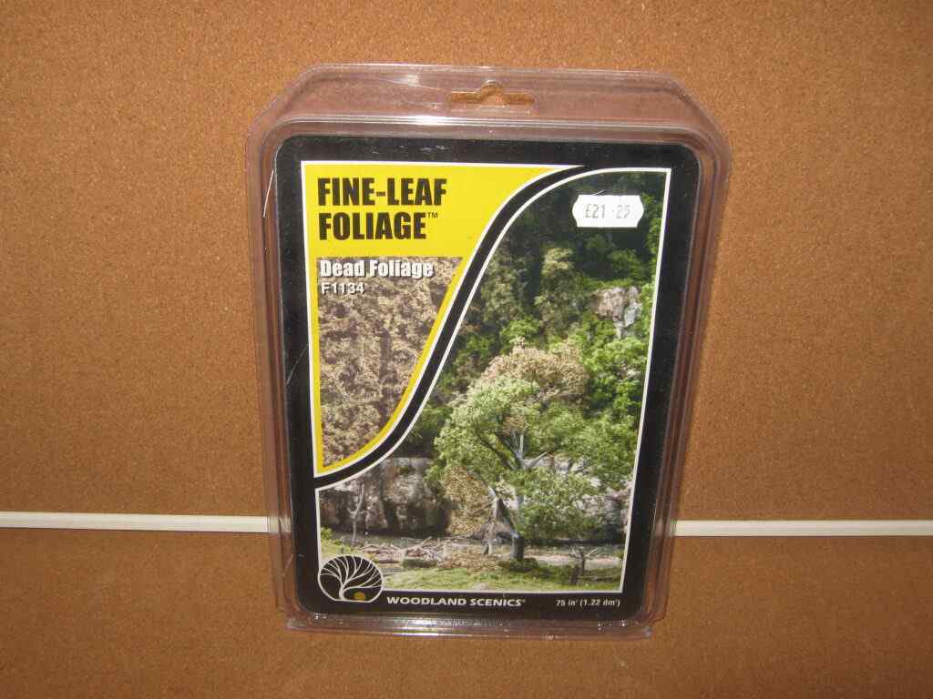 Woodland Scenics F1134 Fine Leaf Foliage Dead Foliage - Wellingborough ...