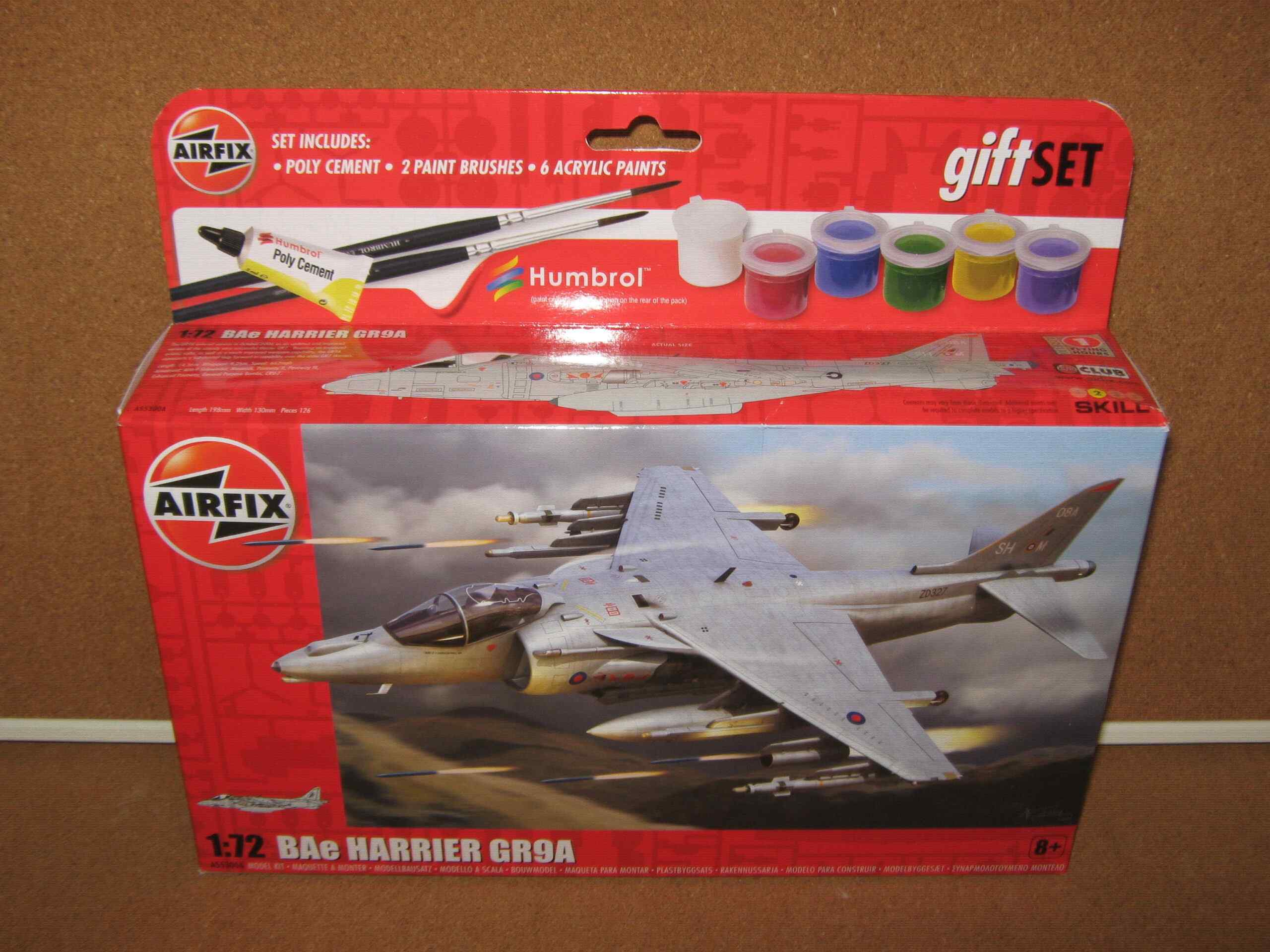 Airfix A55300A BAe Harrier GR9A Airfix Starter Kit - Wellingborough ...