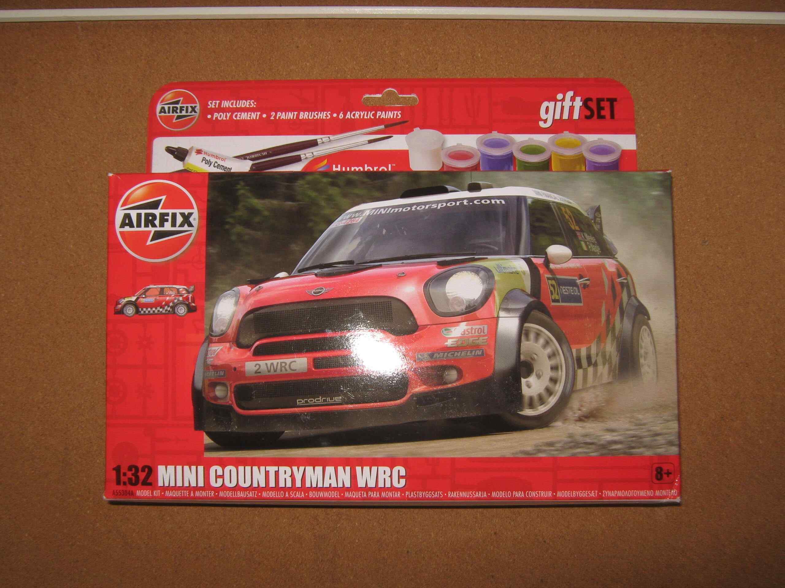 Airfix A55304A Mini Countryman WRC Starter Set 1/32 - Wellingborough ...