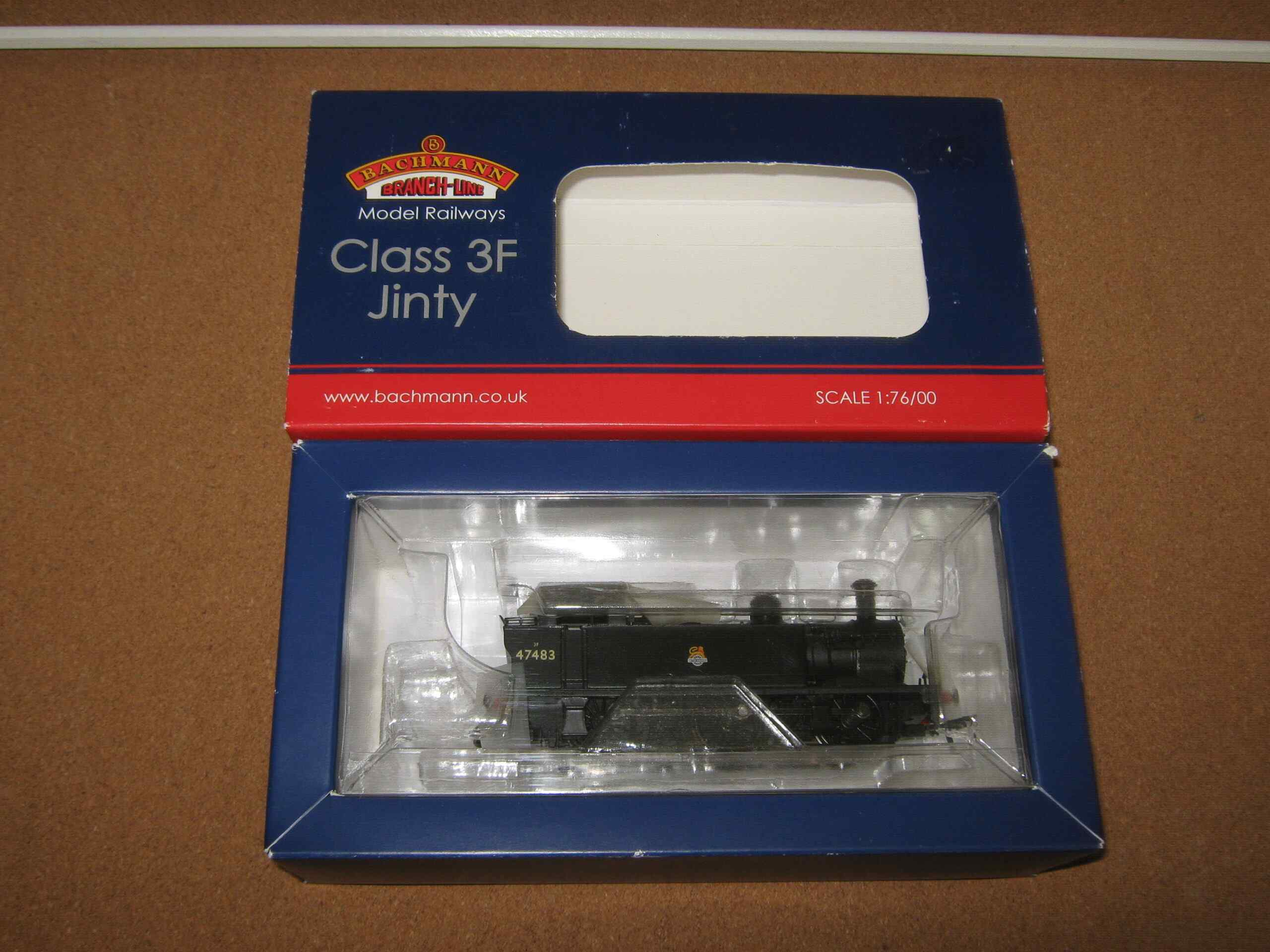 Bachmann 32-230 Class 3F Fowler Jinty 47483 BR Early Crest Pre-Owned ...