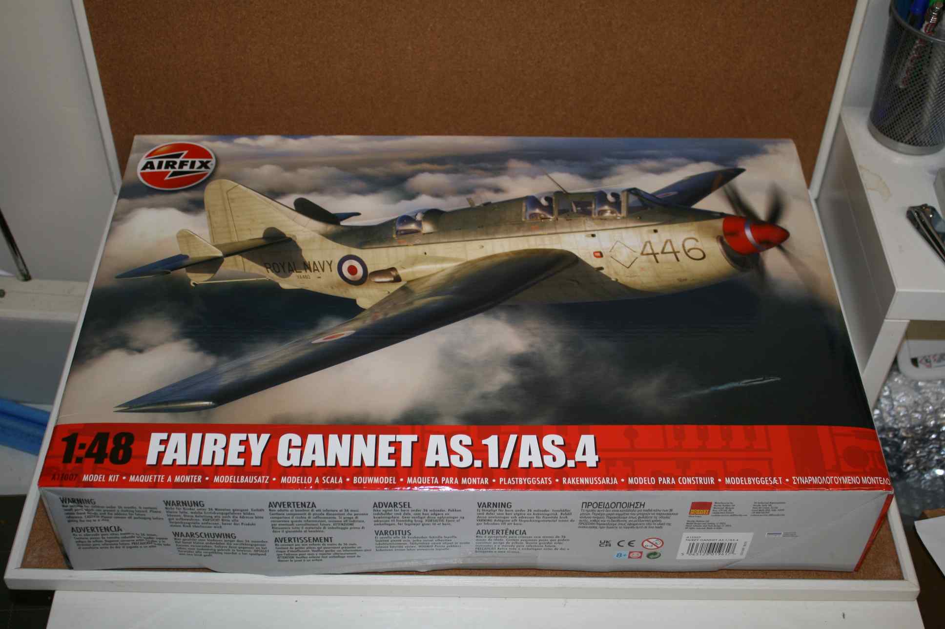 Airfix A11007 Fairy Gannet AS.1/AS.4 Model Kit 1/48 Scale ...