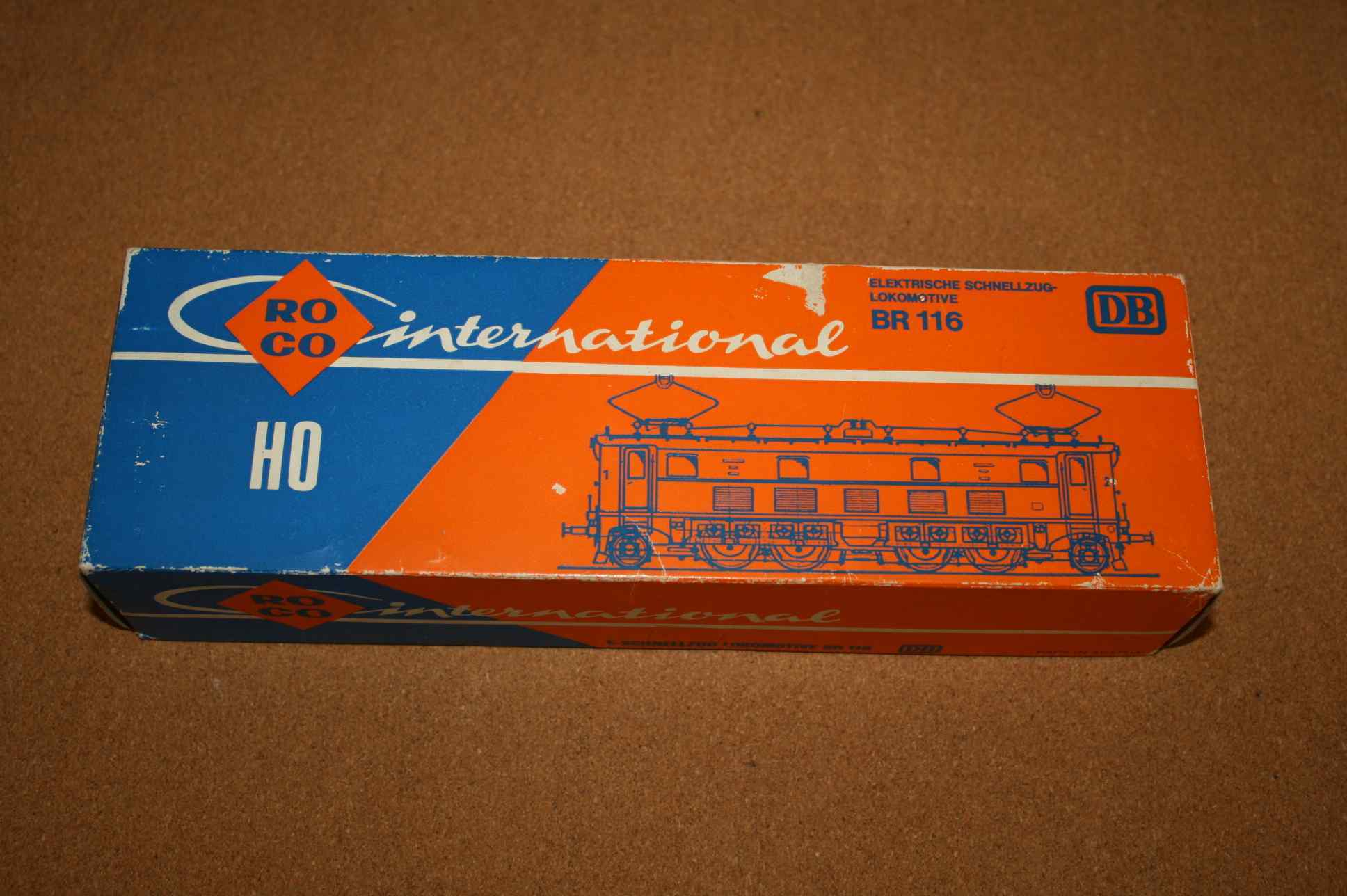 Roco HO BR116 DB Railways Electric Loco 166 DS-1 Pre-owned ...