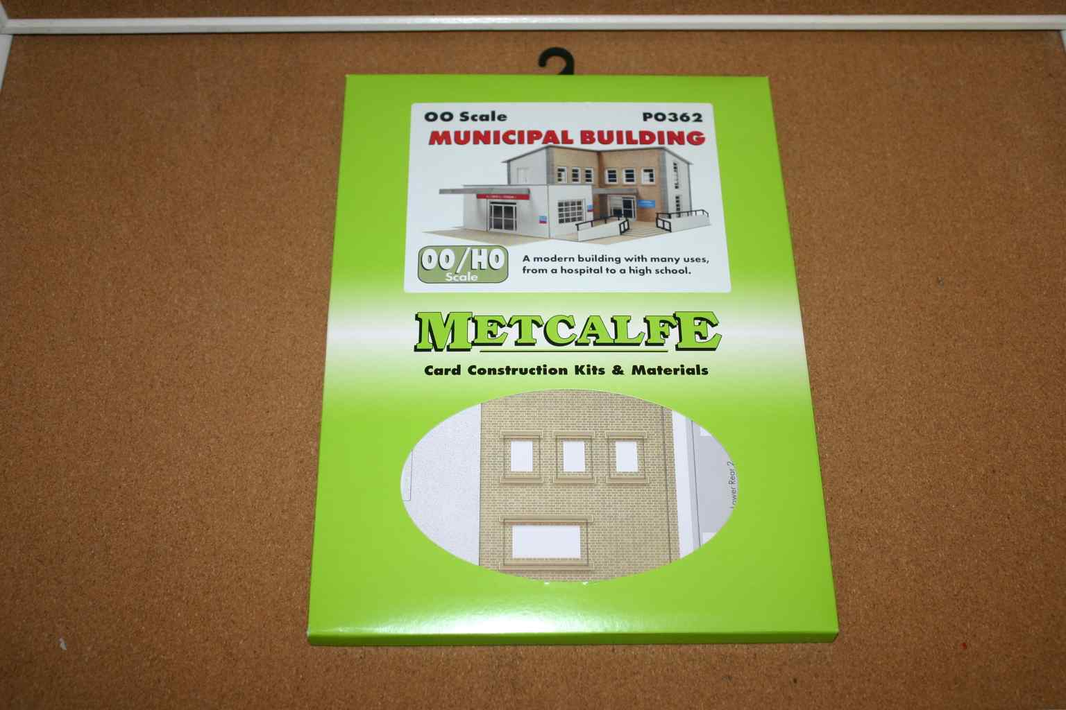 Metcalfe PO362 Municipal Building OO/HO Scale Card Kit - Wellingborough ...