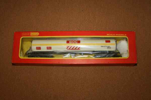 Hornby R667 100 Ton Tank Wagon "BOC" Liquid Oxygen No.0005 Pre-Owned ...