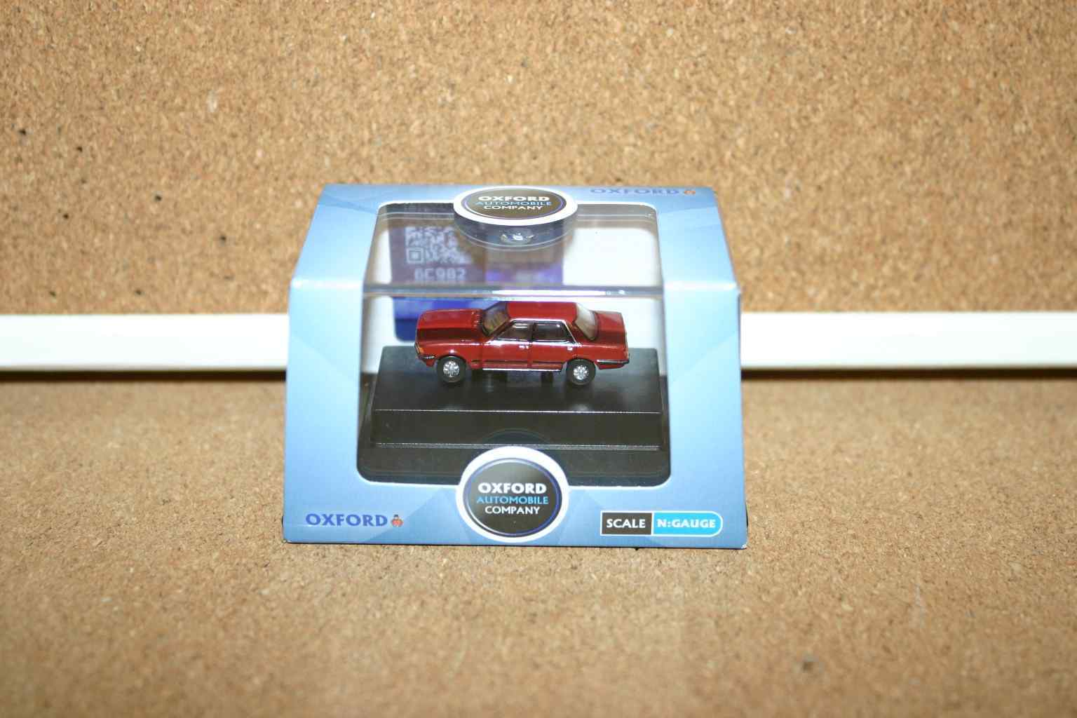 Oxford Diecast NFC5001 Ford Cortina Mk5 Cardinal Red (Automobile) N ...