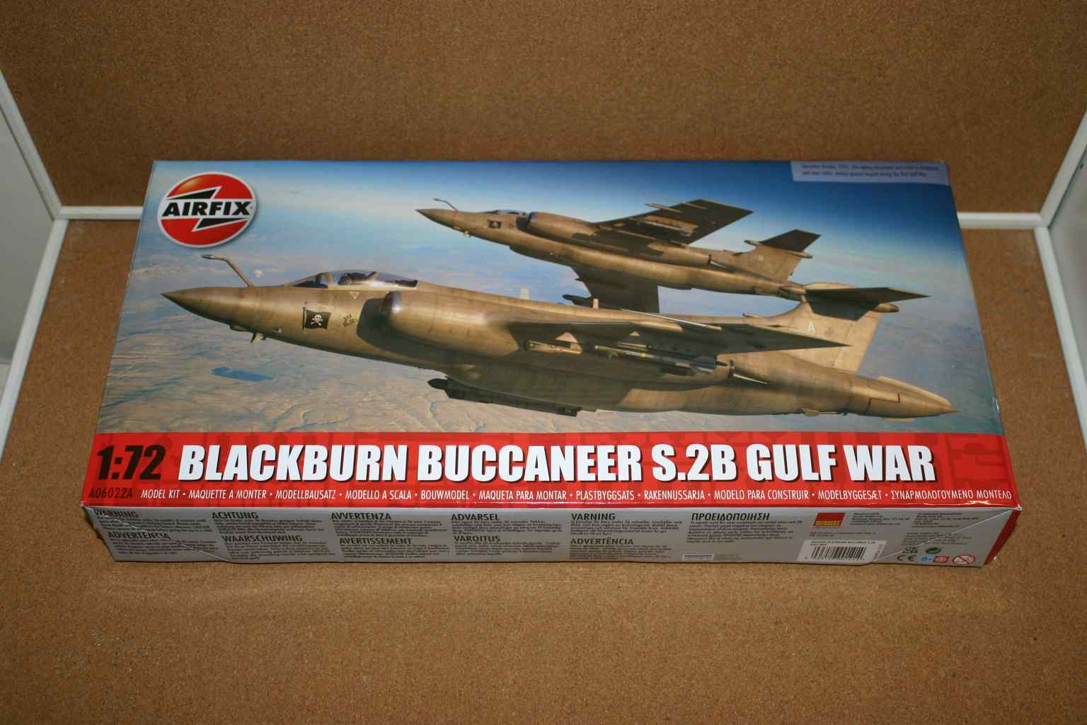 Airfix A06022A Blackburn Buccaneer S.2B Gulf War Model Kit 1/72 Scale ...