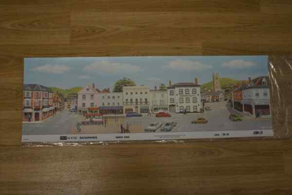 Peco Scene SK-29 Large Market Town Background (Paper Printed ...