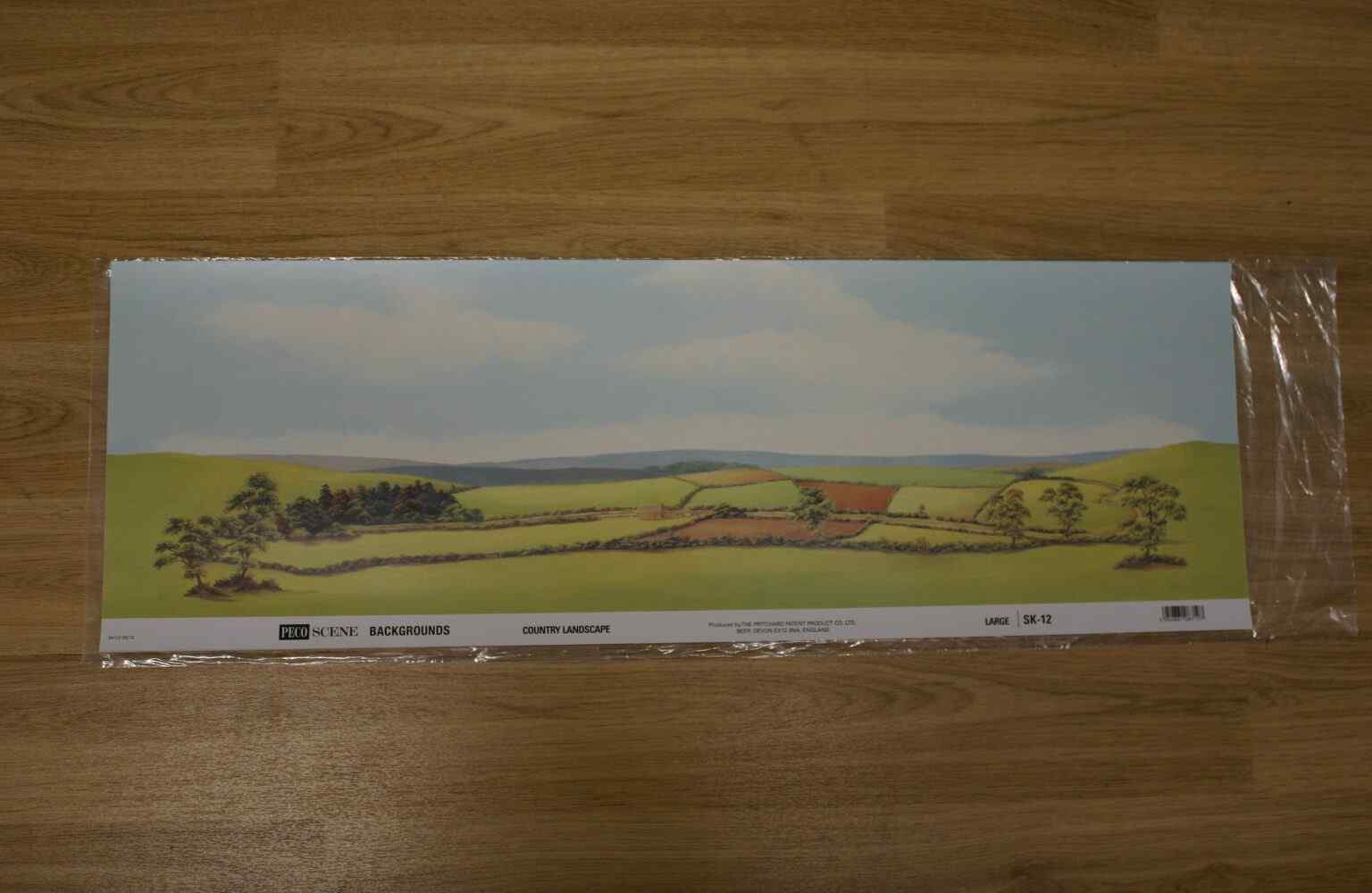 Peco Scene SK-12 Large Country Landscape Background (Paper Printed ...