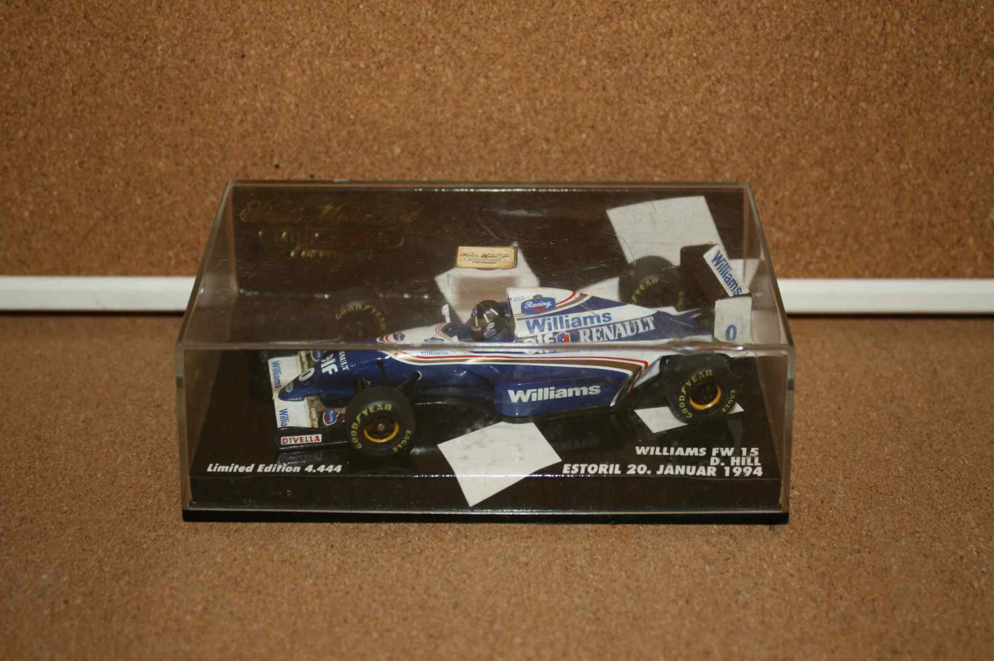 Minichamps 430940101 Williams FW15 D.Hill 1:43 Scale - Wellingborough ...