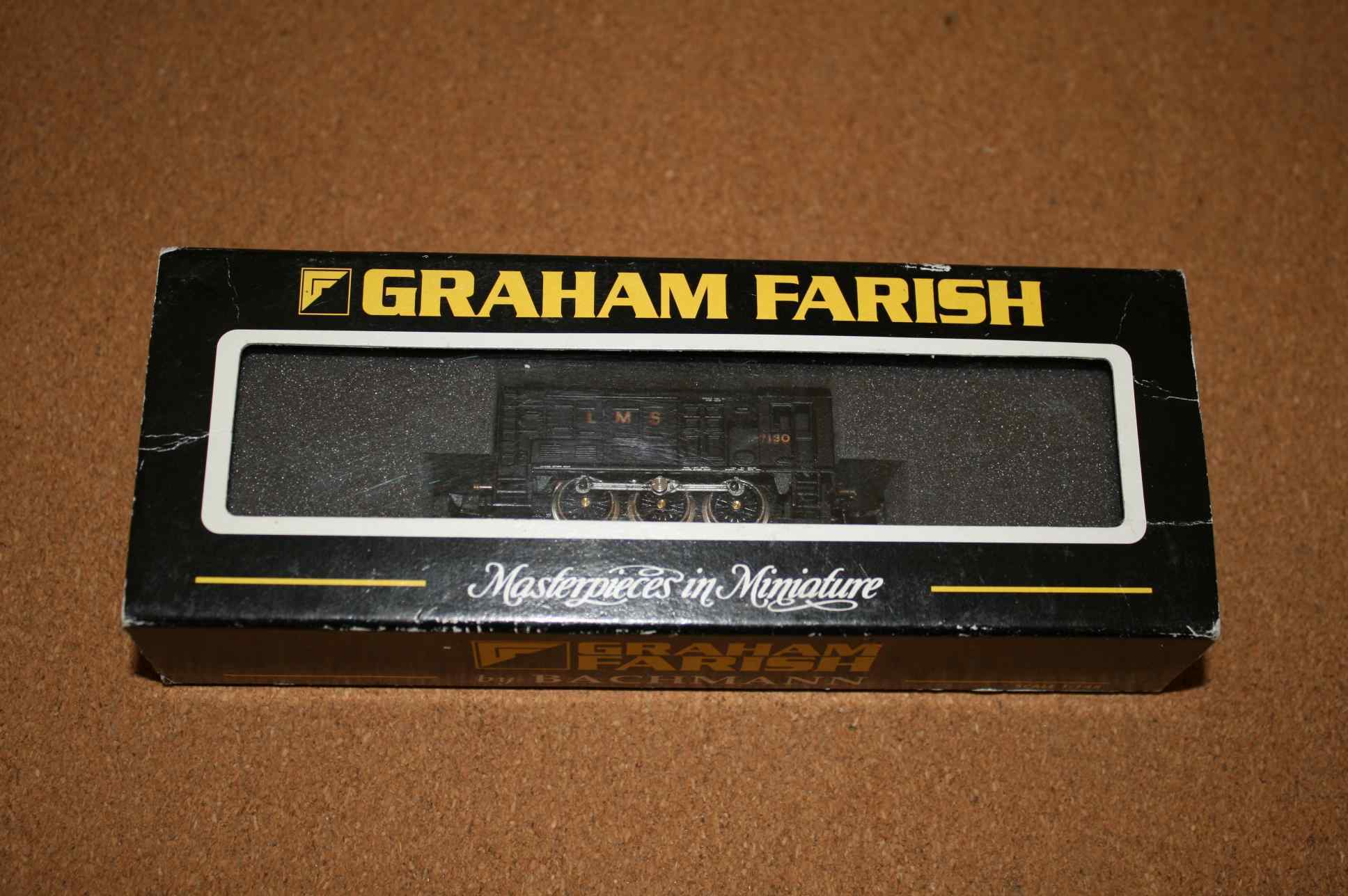 Graham Farish 1001 Class 08 LMS Black 7130 Diesel Shunter Pre-Owned ...