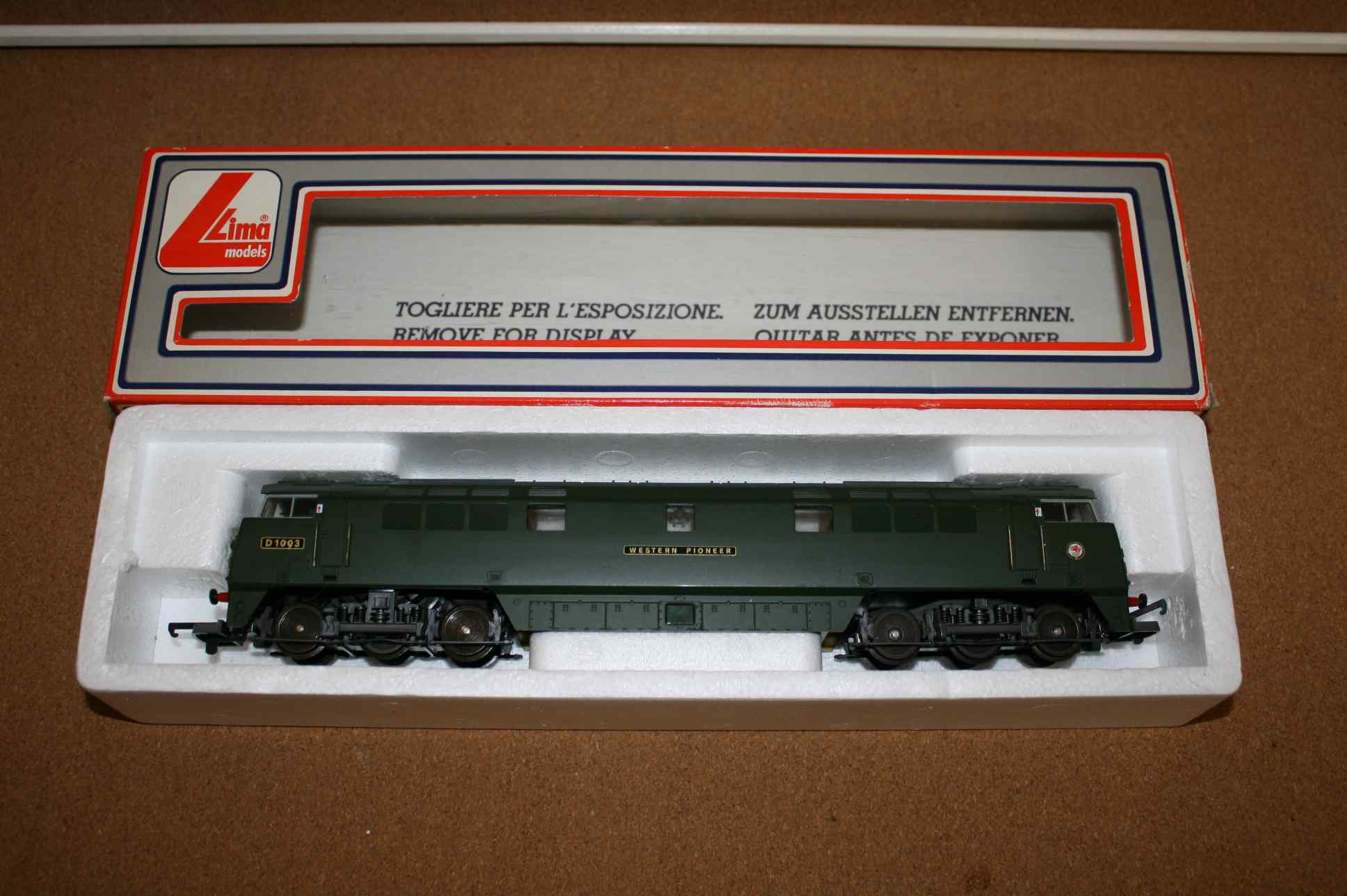 Lima 205134 Class 52 D1003 "Western Pioneer" BR Green Pre-Owned ...