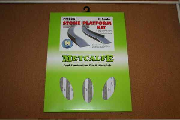 Metcalfe PN135 Stone Platform Kit N Scale Card Kit - Wellingborough ...