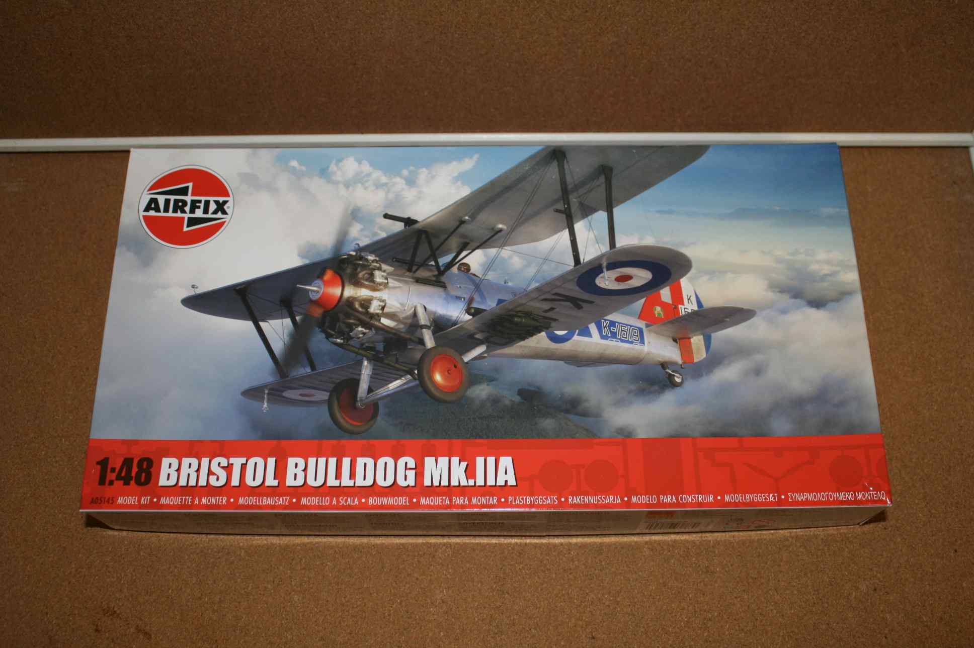 Airfix A05145 Bristol Bulldog Mk.IIA Model Kit 1/48 Scale ...